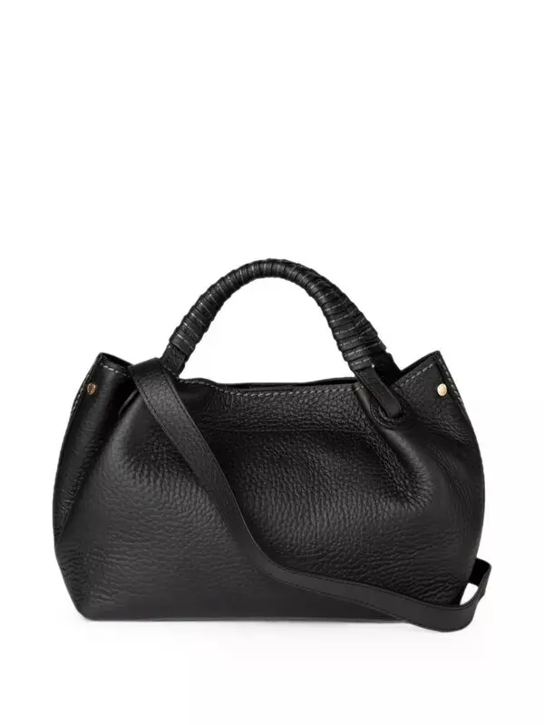 VISONA` Mia Grained Leather Tote Bag