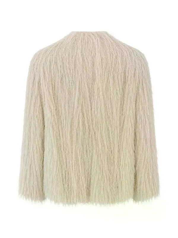 JUCCA Faux-fur Open-front Jacket