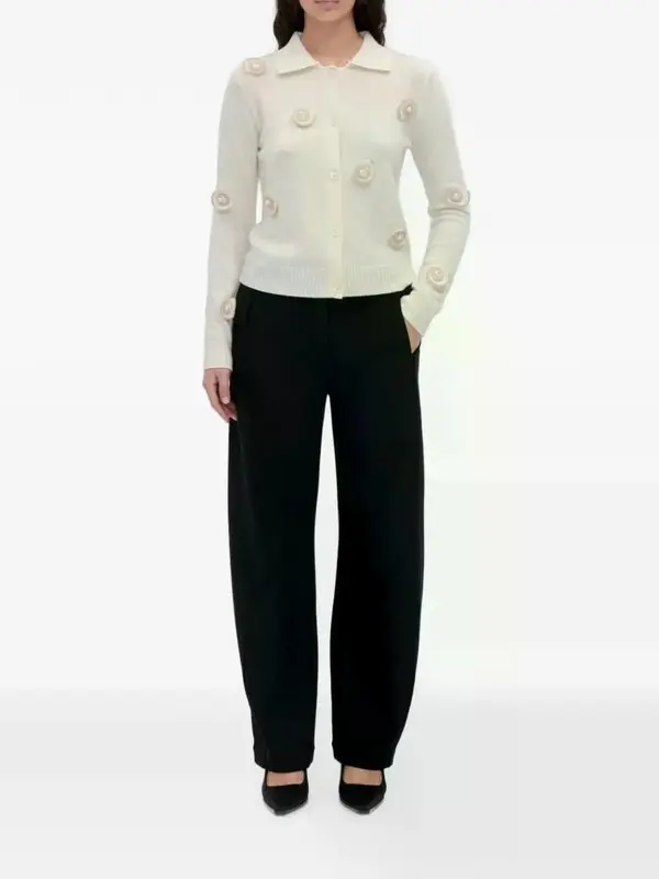 Stine Goya Pleated Wide-leg Trousers