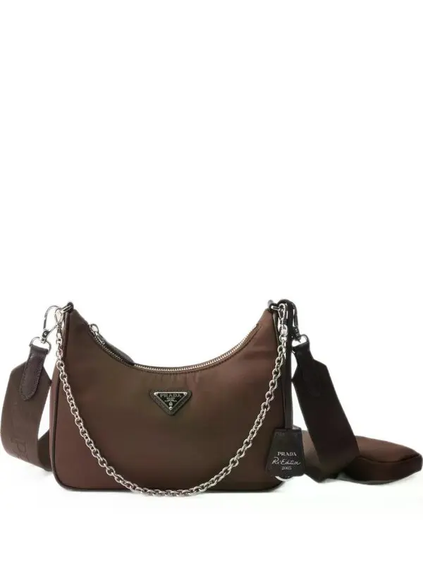 Prada Re-edition 2005 Re-nylon Bag - Brown