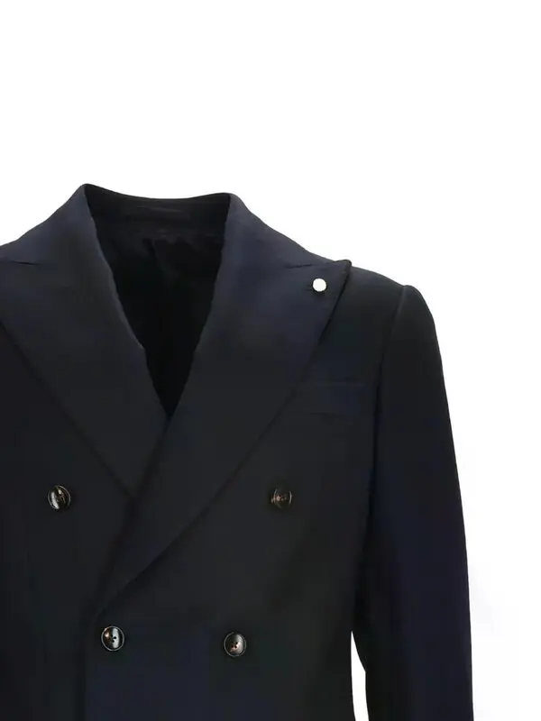 LUIGI BIANCHI Double-breasted Drop 7 Suit
