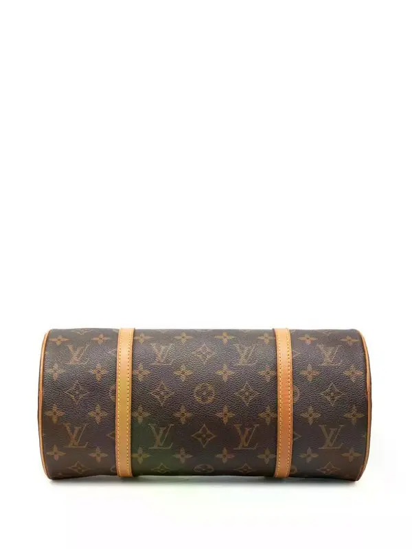 LOUIS VUITTON 2003 Monogram Papillon 30 Handbag - Brown