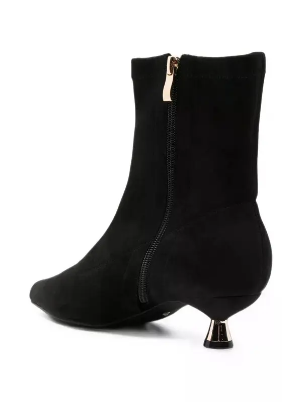 ALMA EN PENA Pointed-toe Kitten-heel Ankle Boots