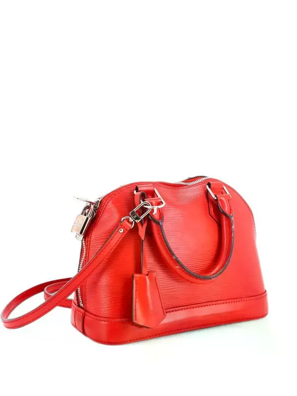LOUIS VUITTON Alma Handbag Epi Leather Bb Satchel