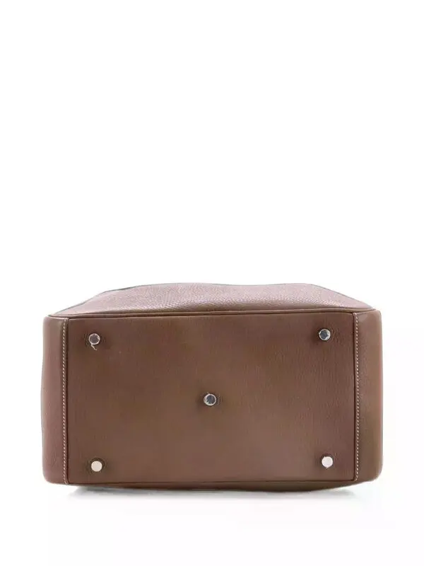 Hermès Lindy Bag Clemence 30 Shoulder Bag - Grey