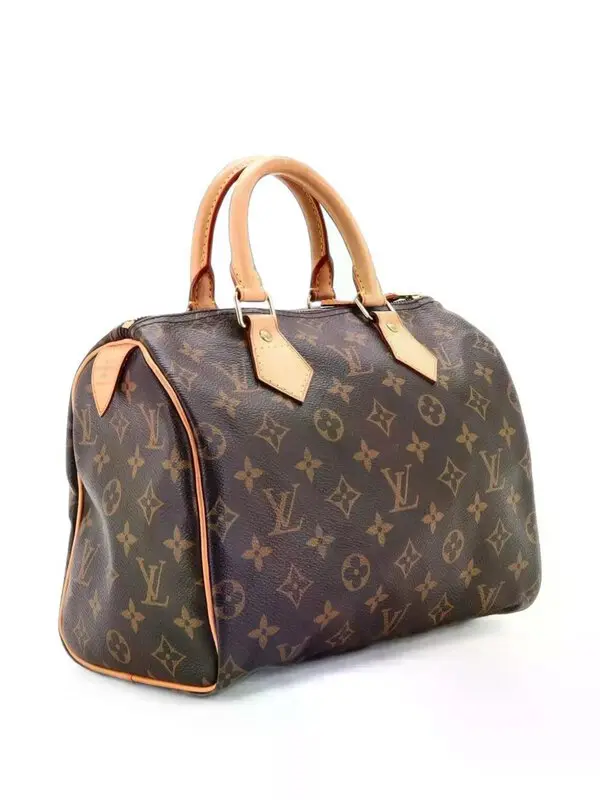 LOUIS VUITTON Speedy Handbag Monogram Canvas 25 Satchel