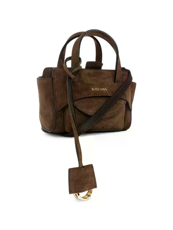 HIDESINS Mini Flap Suede Bag