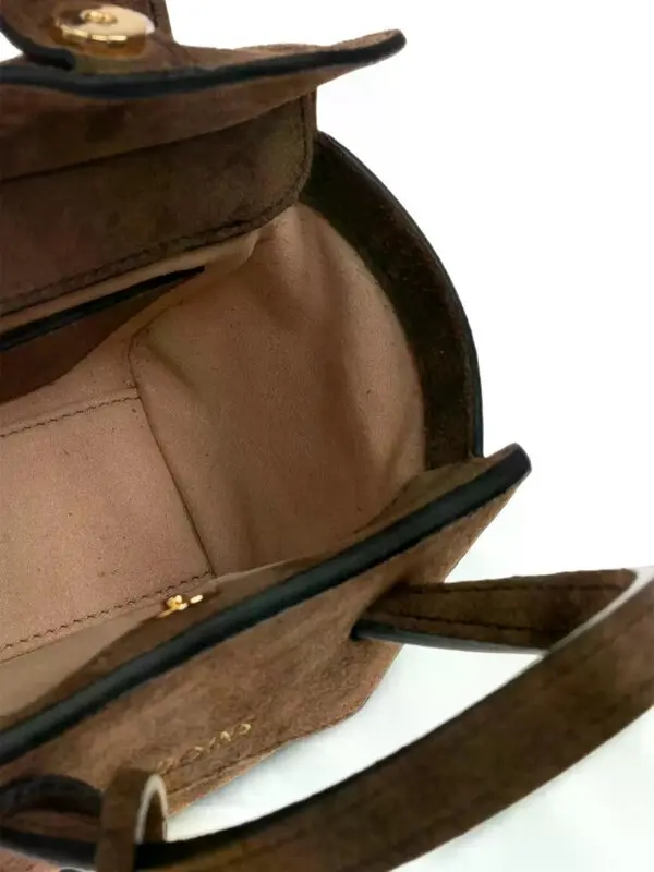 HIDESINS Mini Flap Suede Bag