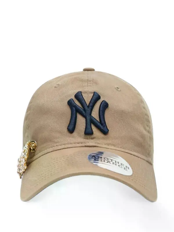 ANOTHER CHANCE Crystal-embellished Logo-embroidered Cap