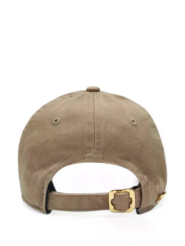 ANOTHER CHANCE Crystal-embellished Logo-embroidered Cap