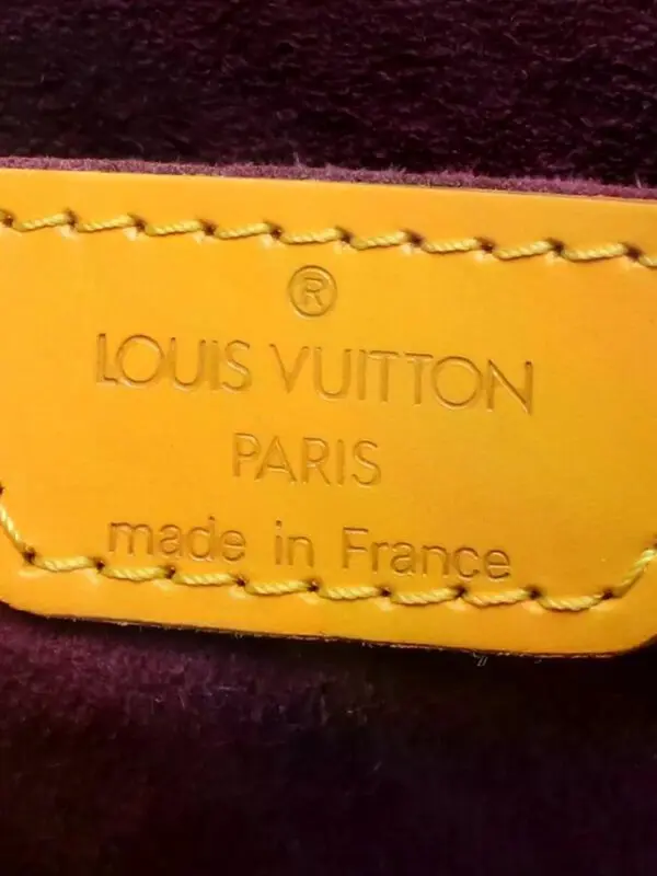 LOUIS VUITTON 1997 Epi Saint Jacques Gm Long Strap Tote Bag