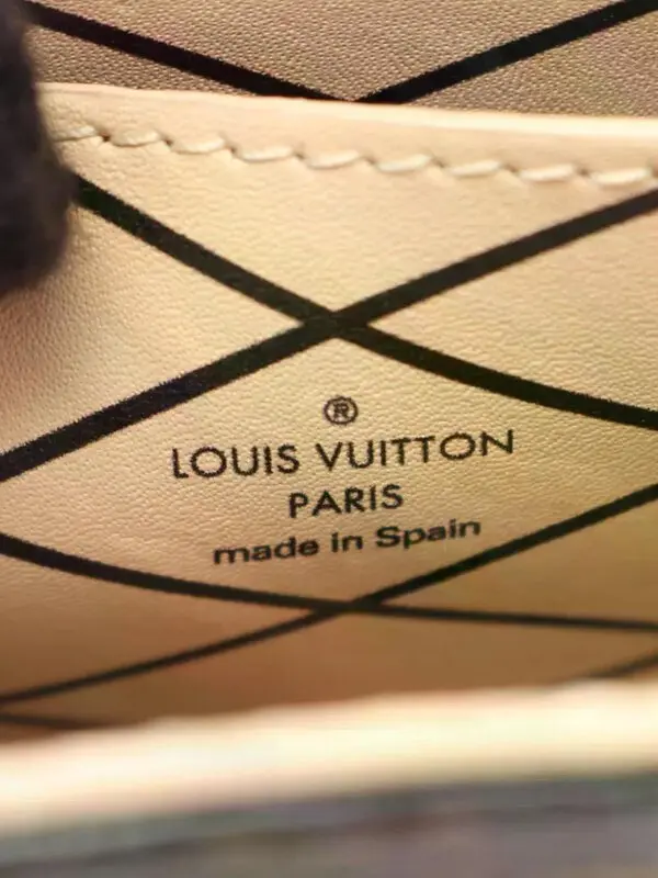 LOUIS VUITTON 2019 Monogram Pochette Trunk Verticale Crossbody Bag