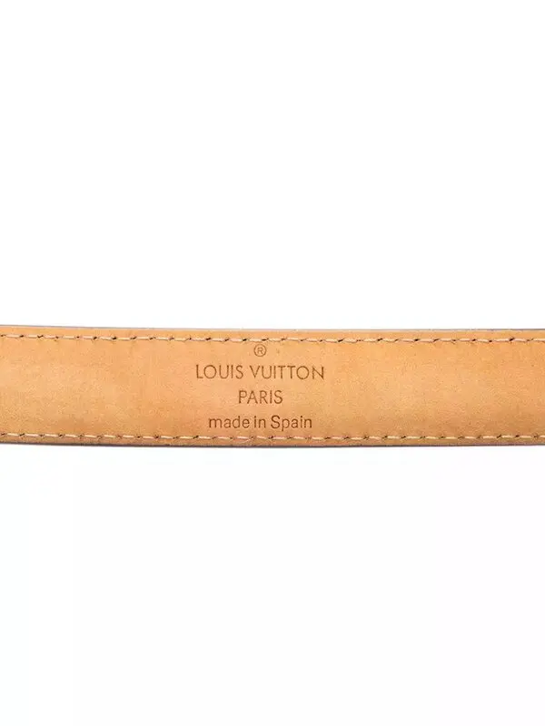 LOUIS VUITTON 2004 Monogram Ellipse Belt