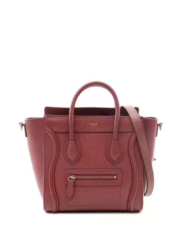 Celine 2000-2026 Nano Luggage Tote Satchel