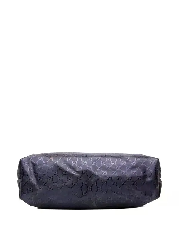 Gucci 2000-2015 Large Gg Imprime Tote Bag - Blue