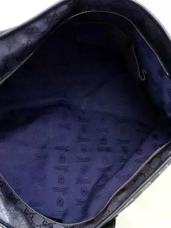 Gucci 2000-2015 Large Gg Imprime Tote Bag - Blue