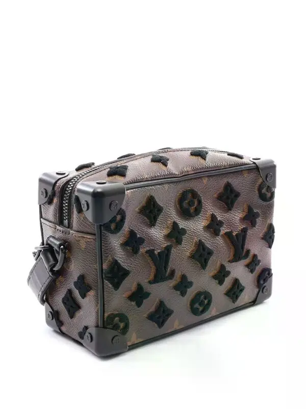 LOUIS VUITTON 2019 Monogram Tuffetage Mini Soft Trunk Crossbody Bag
