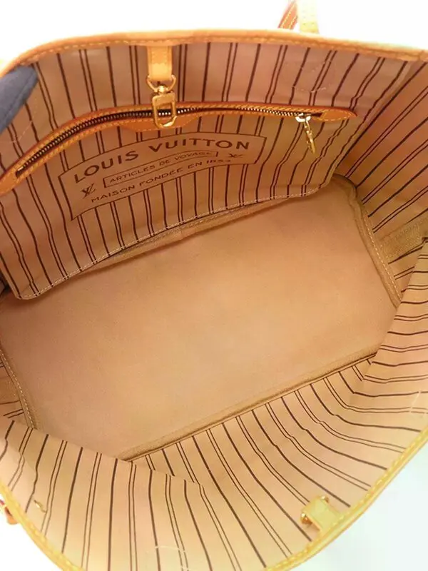 LOUIS VUITTON 2021 Monogram Neverfull Inside Out Mm Tote Bag