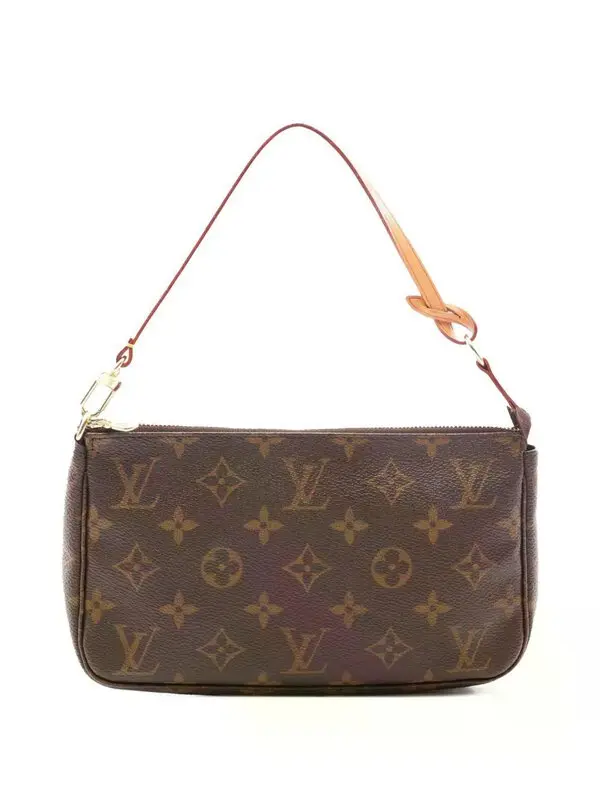 LOUIS VUITTON 2000 Monogram Pochette Accessoires Shoulder Bag