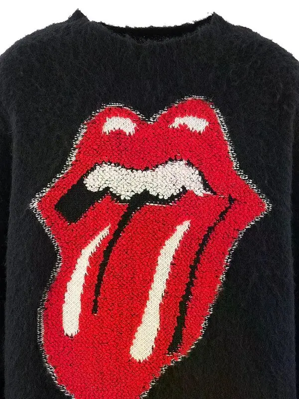SAINT MXXXXXX X The Rolling Stones Crew-neck Sweater