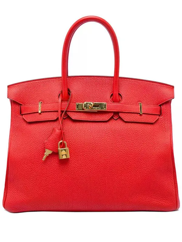 Hermès 2013 Togo Birkin Retourne 35 Handbag