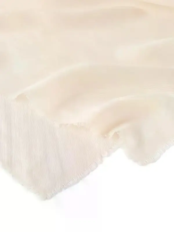 BENETTON Frayed-edge Scarf