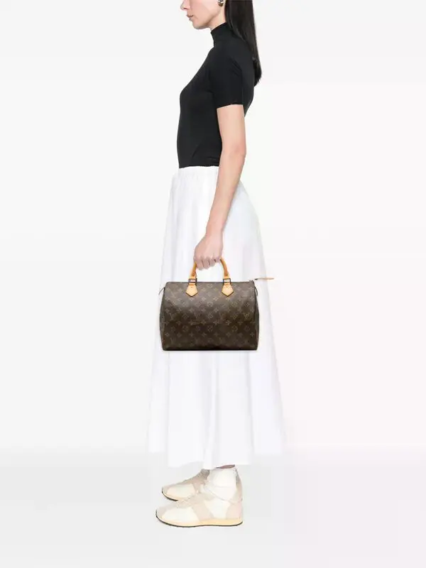 LOUIS VUITTON 1990 Monogram Speedy 30 Boston Bag