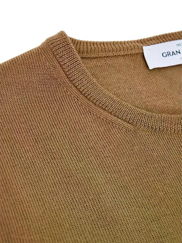 GRAN SASSO Crew-neck Wool Sweater
