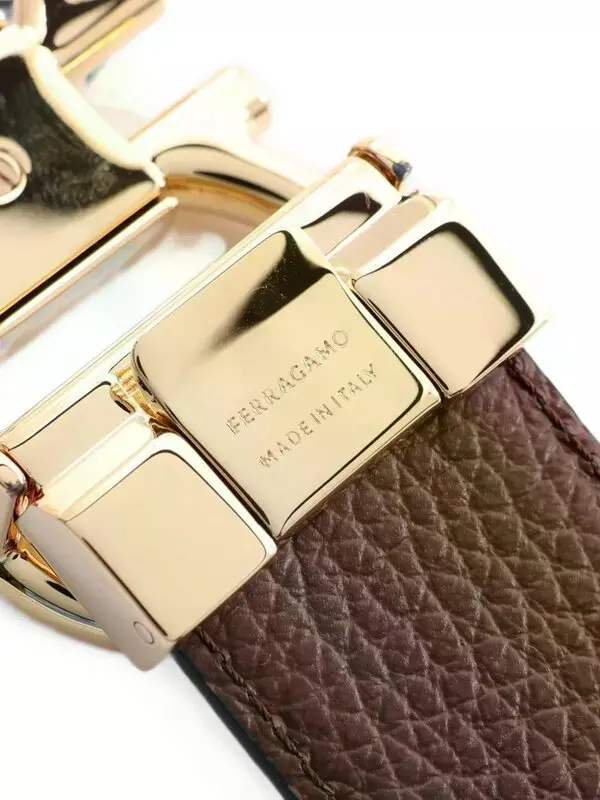 FERRAGAMO Gancini Buckle Belt