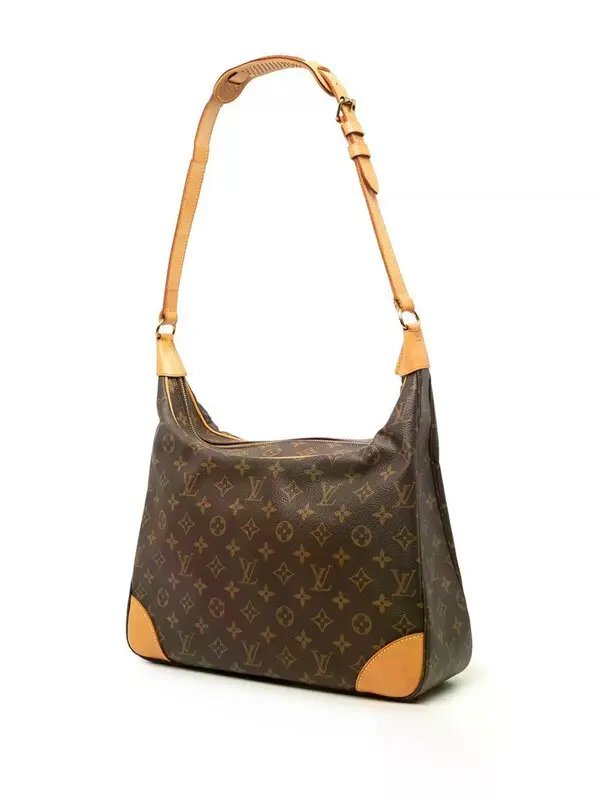 LOUIS VUITTON 2001 Monogram Boulogne 35 Shoulder Bag