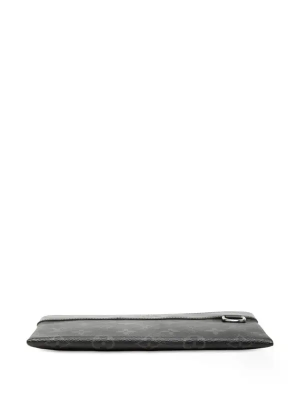 LOUIS VUITTON 2021 Monogram Eclipse Pochette Discovery Pm Clutch Bag