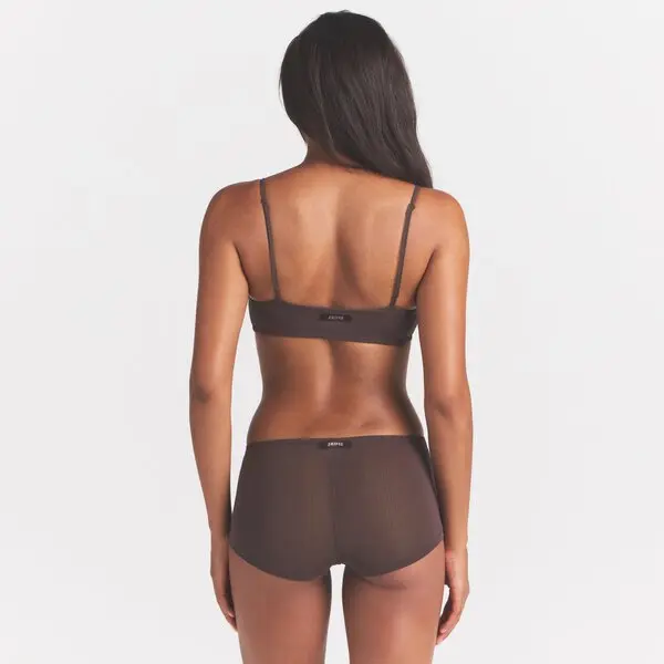 SKIMS Cloud Sleep Bralette | Deep Neutral | Small - Iron