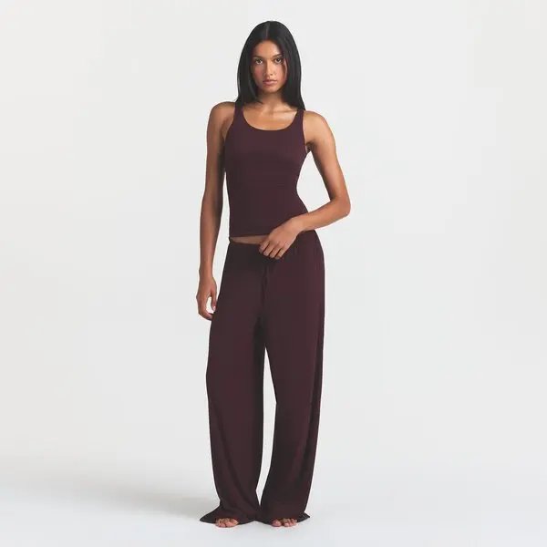 SKIMS Cloud Sleep Pants | Burgundy