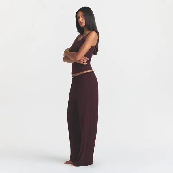 SKIMS Cloud Sleep Pants | Burgundy
