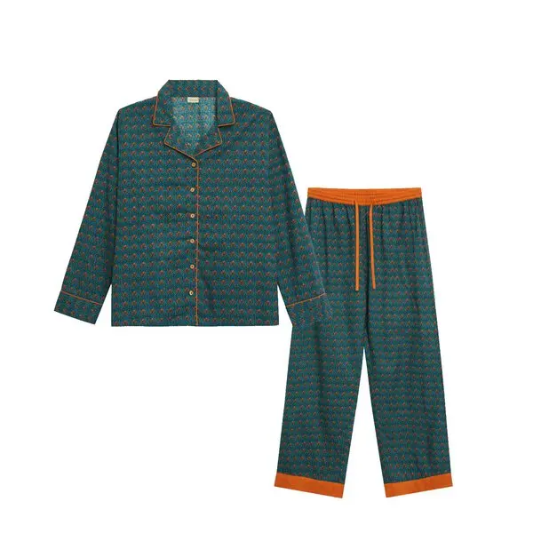 INARA Cinnamon Dusk Cotton Pyjamas