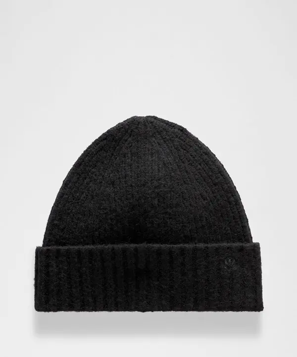 Lululemon Ribbed-knit Wide-cuff Beanie - Black