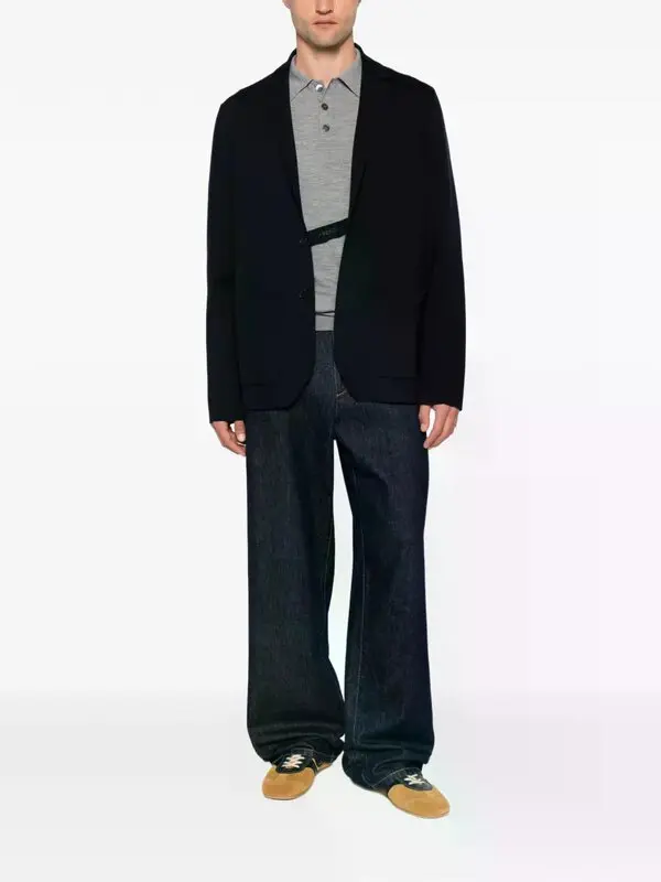 Fendi Logo-strap Blazer