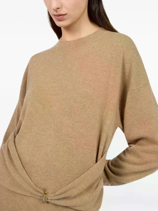 Roberto Cavalli Twist-detail Sweater