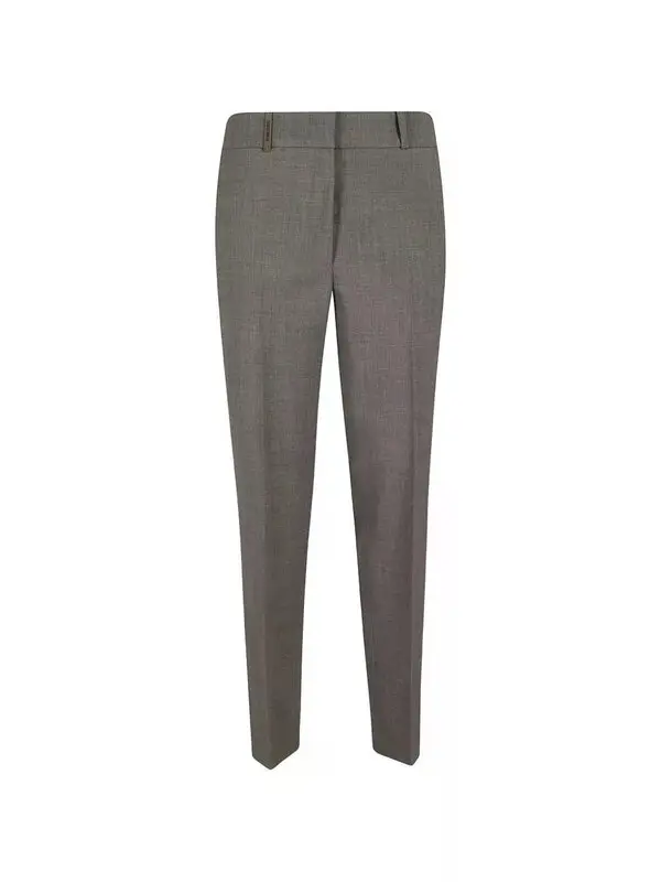 Peserico Pressed-crease Tailored Trousers