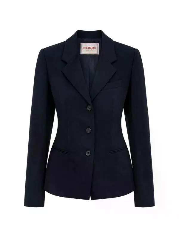 Iceberg Single-breasted Tailored Blazer - Blue