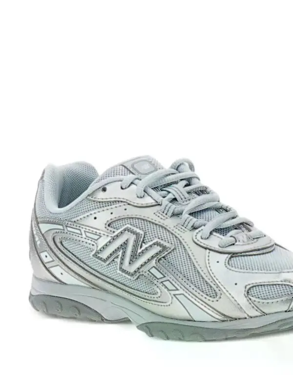 NEW BALANCE Mesh-panelled Sneakers - Silver