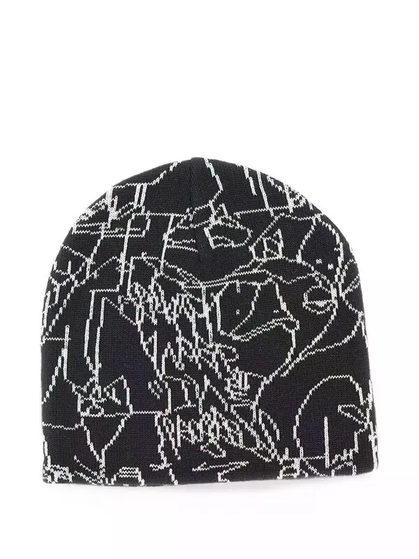 Carhartt Work In Progress Blinkerfluid Jacquard-knit Beanie Hat
