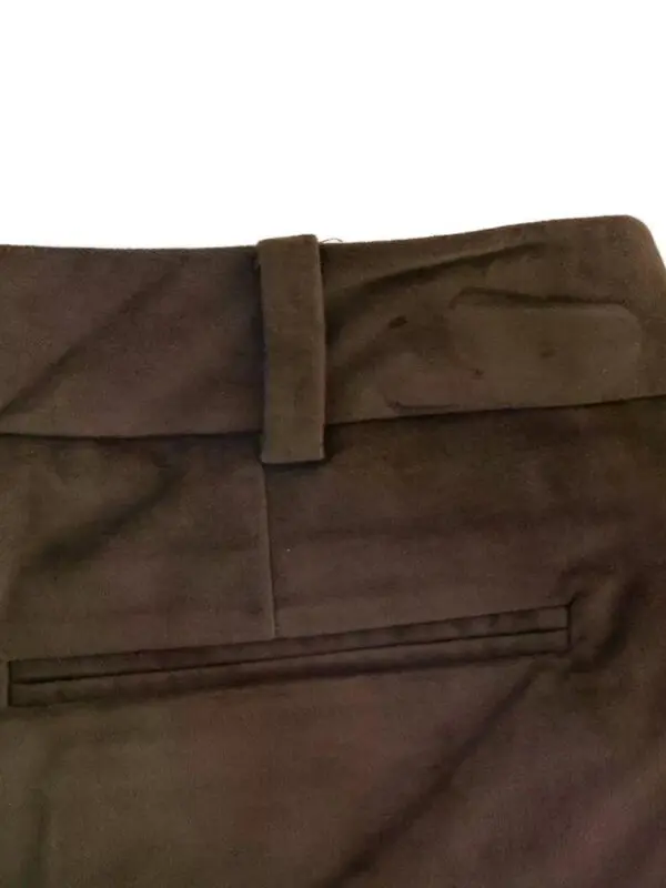 Ermanno Scervino Velvet Pleated Shorts - Green