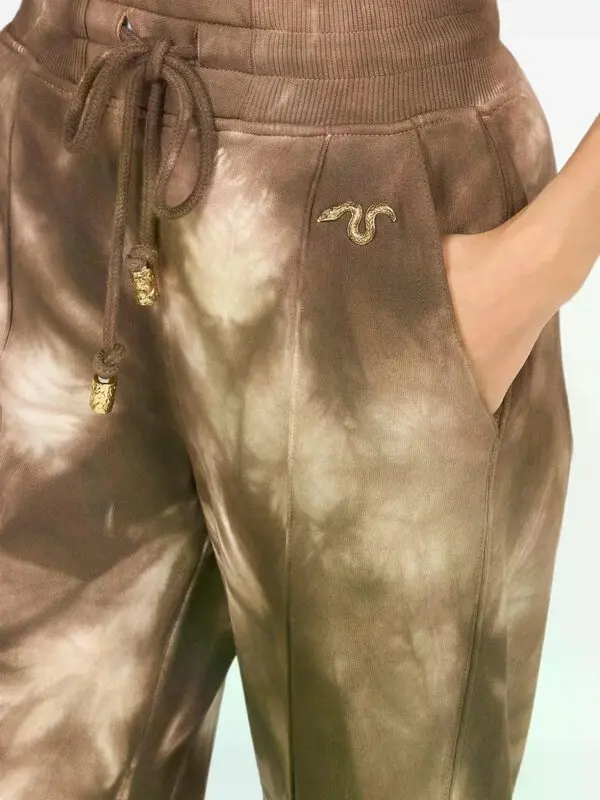 Roberto Cavalli Tie-dye Track Pants