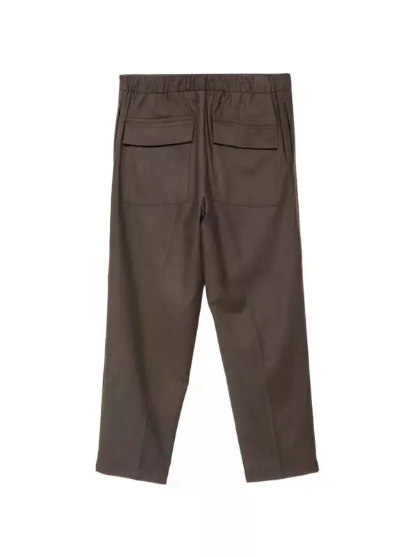 COSTUMEIN Pressed-crease Elasticated-waist Trousers