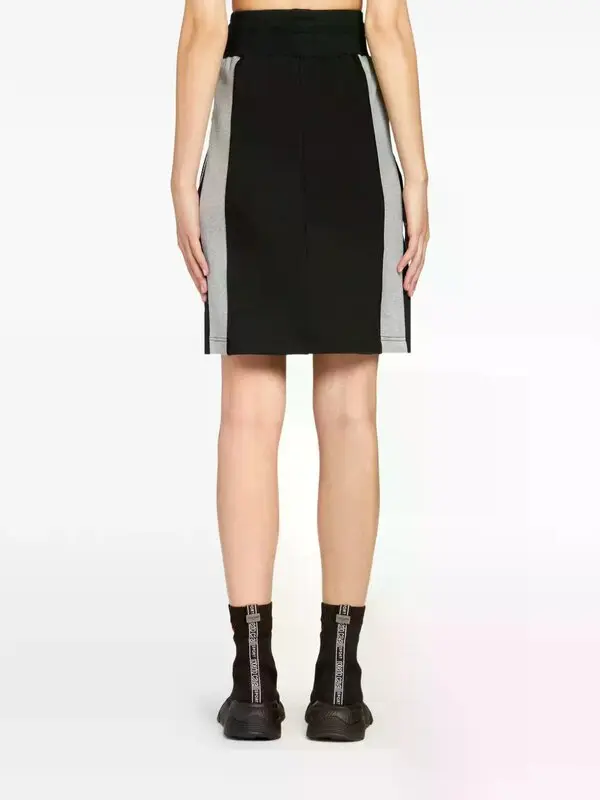 Roberto Cavalli Logo-print Drawstring-waist Skirt