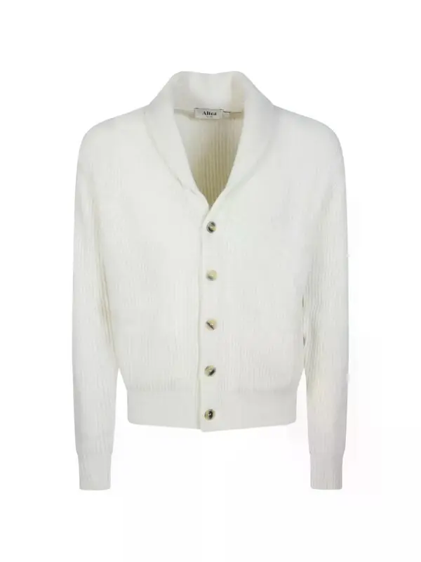 Altea Shawl-collar Ribbed Cardigan