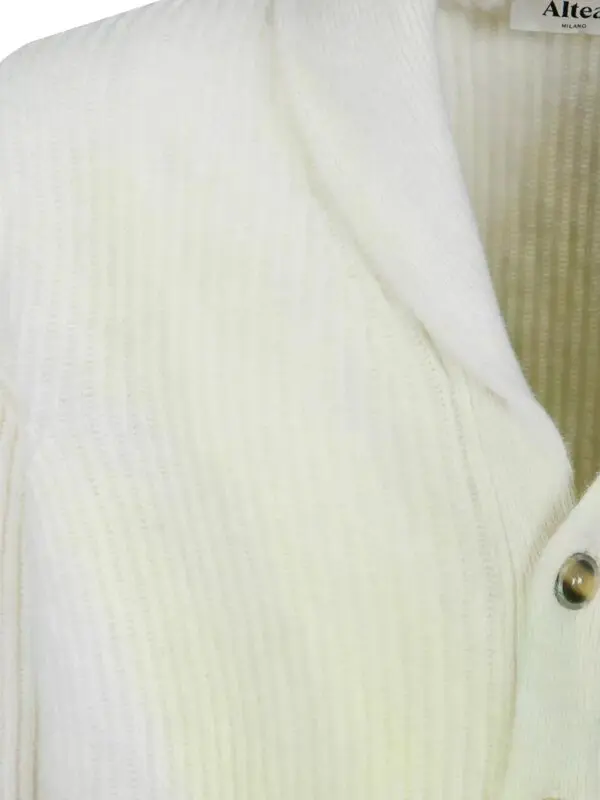 Altea Shawl-collar Ribbed Cardigan