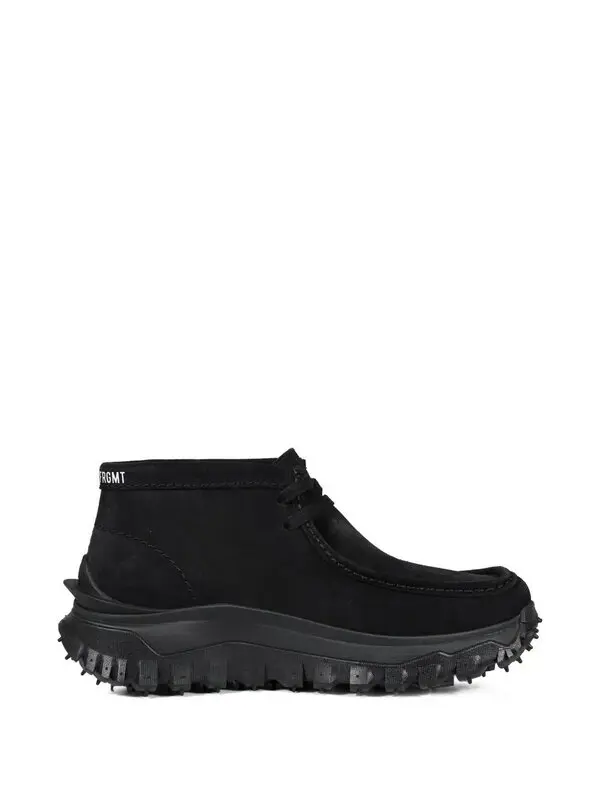 Clarks X Moncler + Fragment Wallabee Gtxtrailgrip Wallabee Ankle Boots - Black