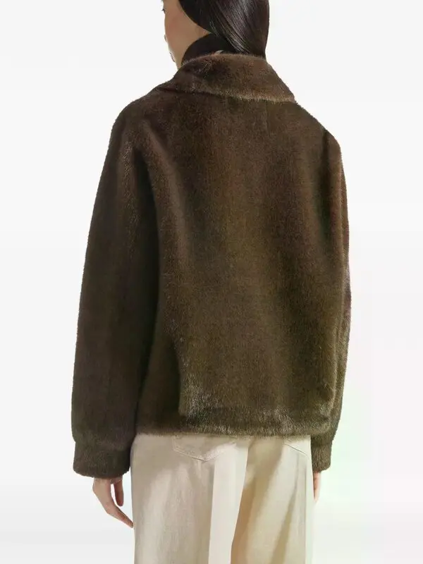 Seventy Faux-fur Collar Jacket